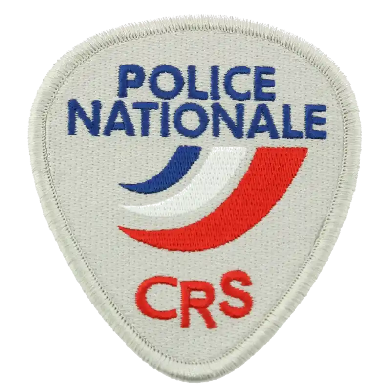 Ecusson de bras velcro CRS — La Brigade de l'équipement